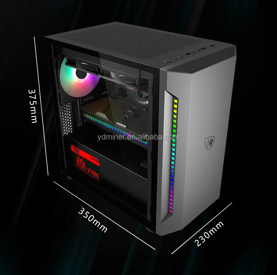 Newest Design High Range Steel Gaming Computer Cases Towers - Buy ...