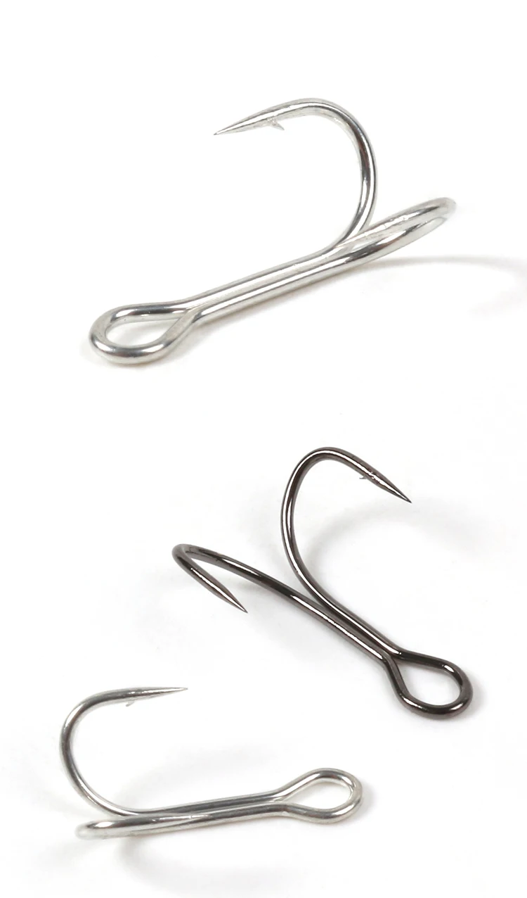 Sd26 Fishing Hook Frog Double Hook Diy Frog Lure High Carbon Steel Fly ...