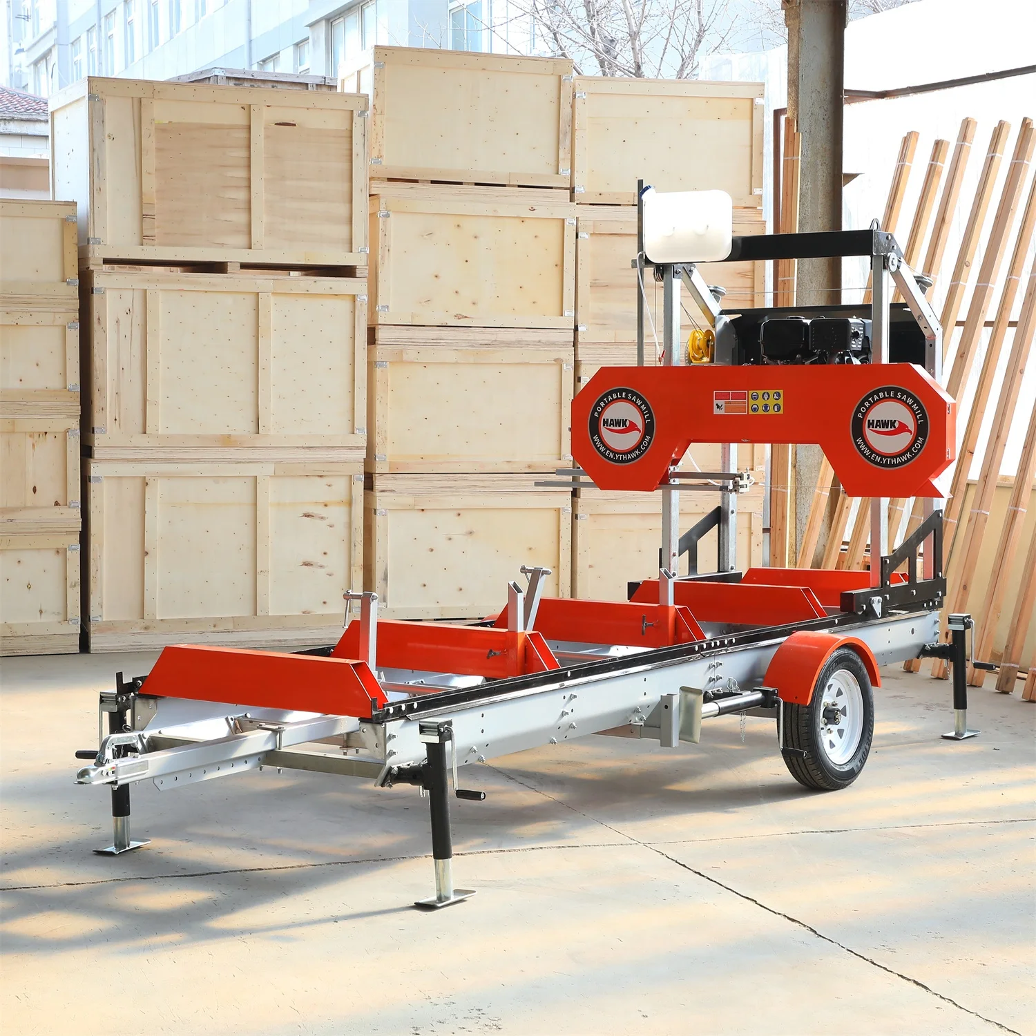 Full Hydraulic Sawmill - Easy to Operate, High Efficiency