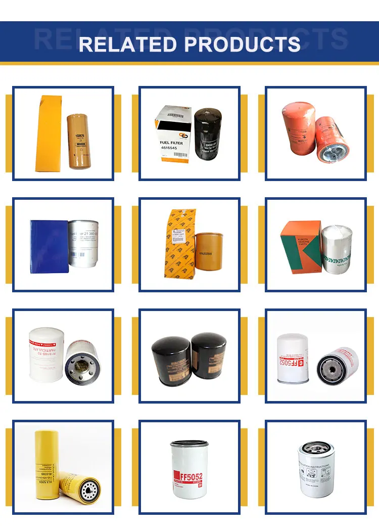 Hongrun Fuel Filter S00022297 Fuel Filter Hh166-43560 16631-43560 ...