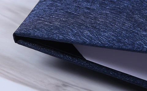 Porte-certificat personnalisé en cuir pu, dossier de remise de diplôme, porte-certificat, année ...