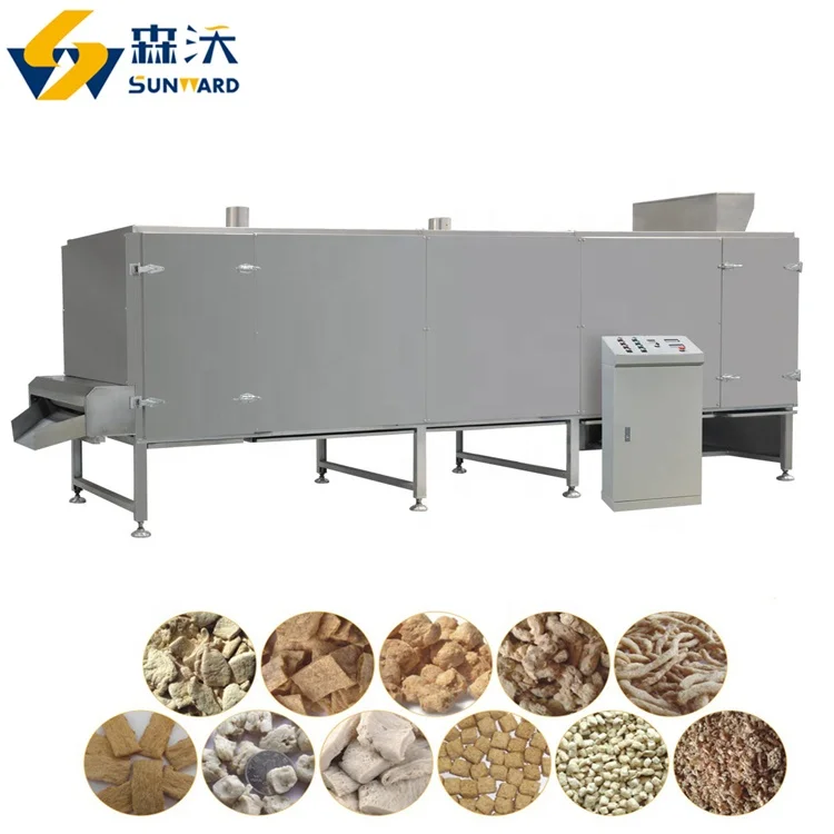 Textured Soybean Protein Machine Soy Chaap Making Machine| Alibaba.com