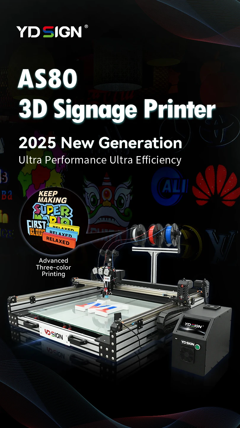 Large Scale 3D Sign Printer - Illuminated Signage Solutions