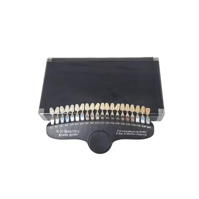 Dental Teeth Shade Guide Professional Porcelain 3D R-20 Tooth Whitening ...