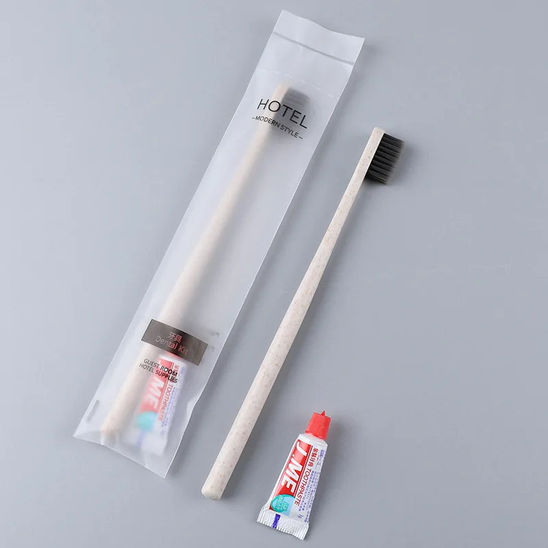 Disposable Matt Bag Packing Hotel Toothbrush Dental Kit For Travel ...