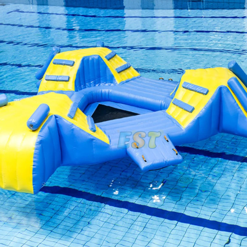 Inflatable floating water games kids swimming pool inflatable water toy ...