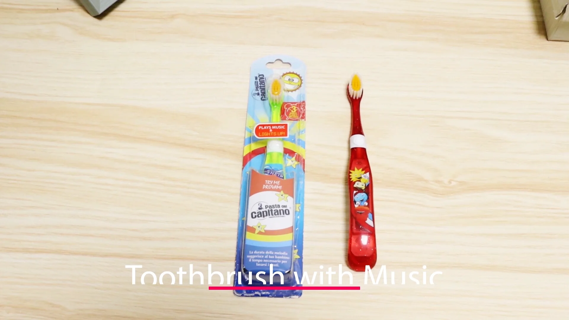 Care Tooth Tool Cute Design Soft Bristle Musical Toothbrush For ...