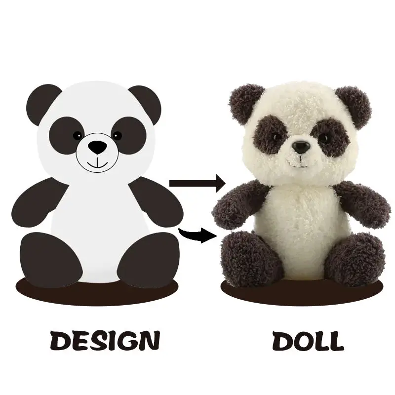 Custom Stuffed Animals Plush Cartoon Design Soft Animal Stuffed Doll ...