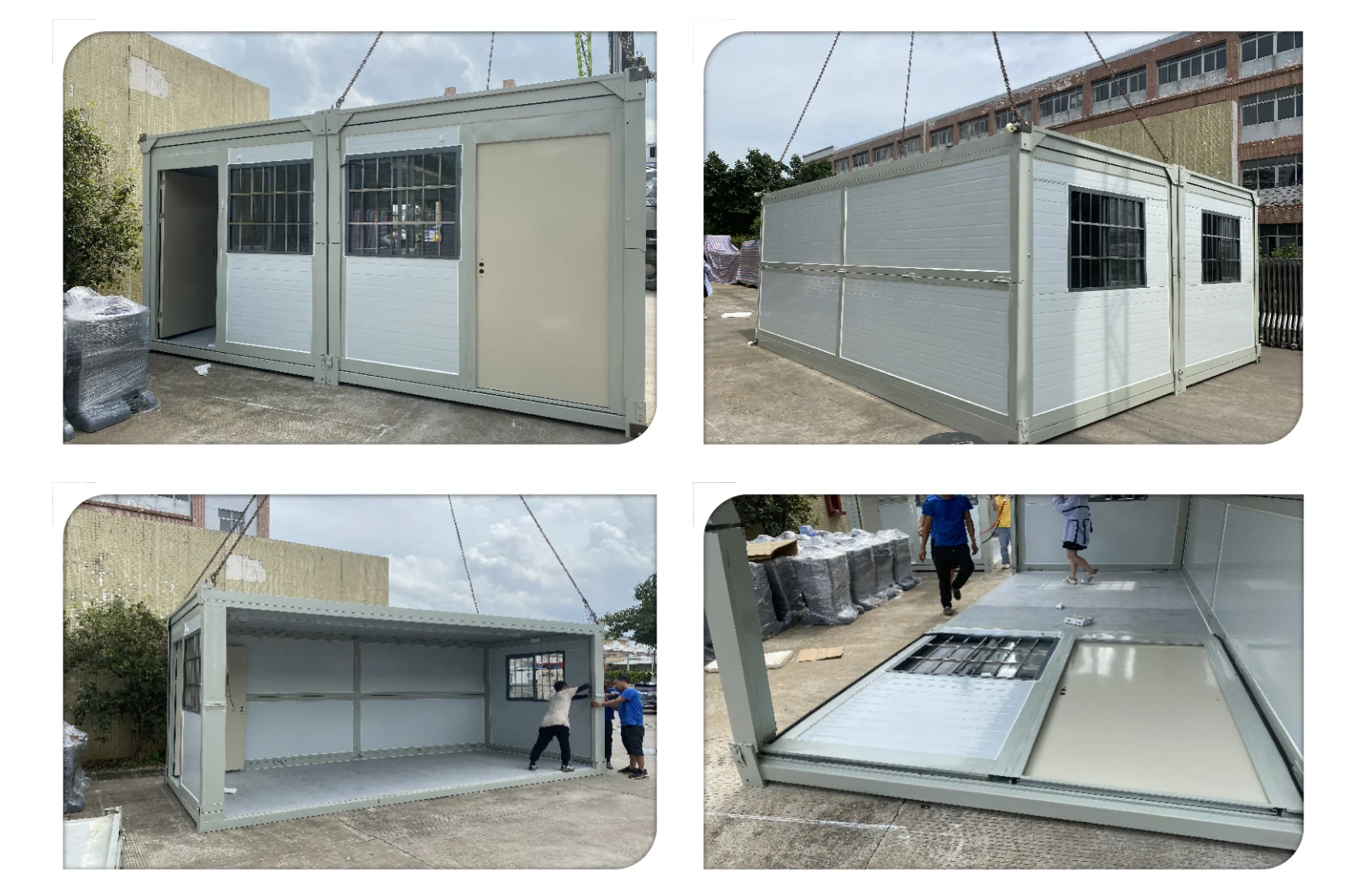 Casa Prefabricated House 20ft Tiny Foldable Office Container For House ...