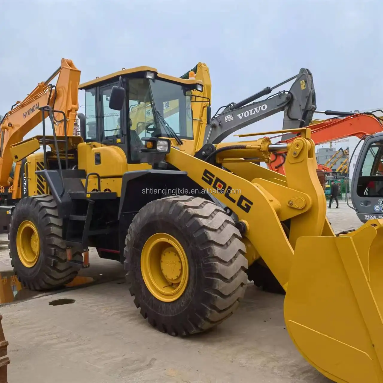 Used Wheel Loader SDLG LG956 Earth-moving Machinery Used Tractors ...