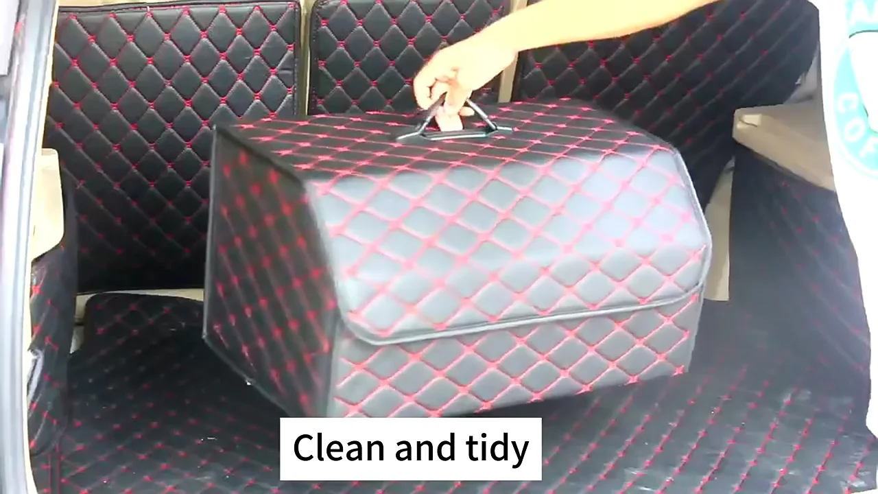 Factory Custom Multipurpose Collapsible Car Trunk Storage Organizer ...