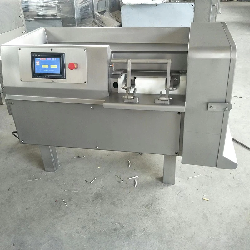 High Efficiency Industrial Cube Meat Dicing Machine Frozen Cutting ...