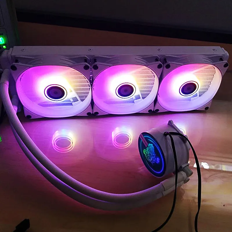 High Performance Water Fan Cooler Cpu Cooler Pc Cooling Fan Rgb Cooling ...