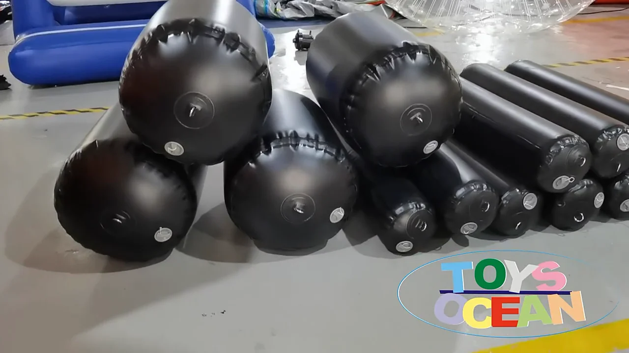 Hot Sale Inflatable Floating Pillar Buoy Tube For Water Park - Buy ...