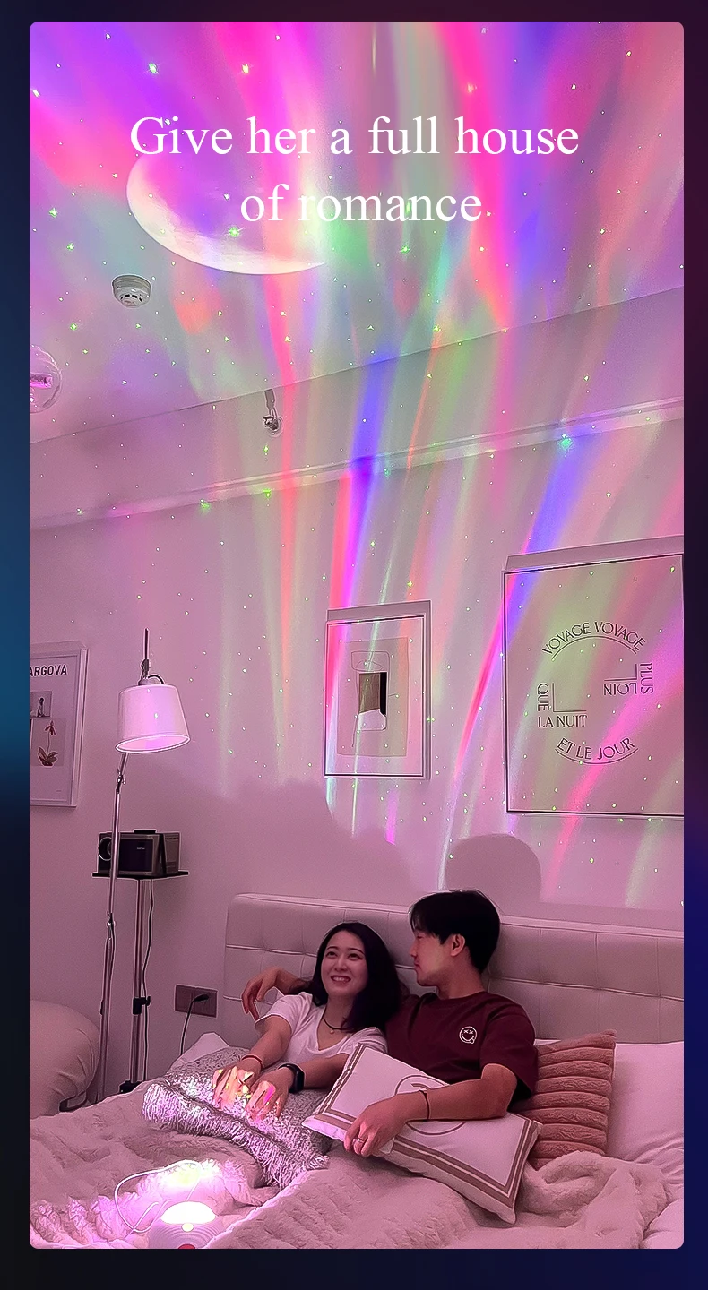 EGOGO Galaxy Projector: 14 Color Starry Night Light with Remote Control for Bedrooms ...