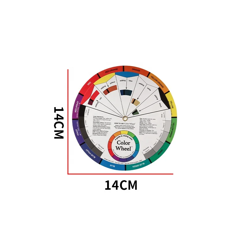 Pmu Supplies Best Color Wheel Pmu Tattoo Easy Use Color Wheel Chart ...