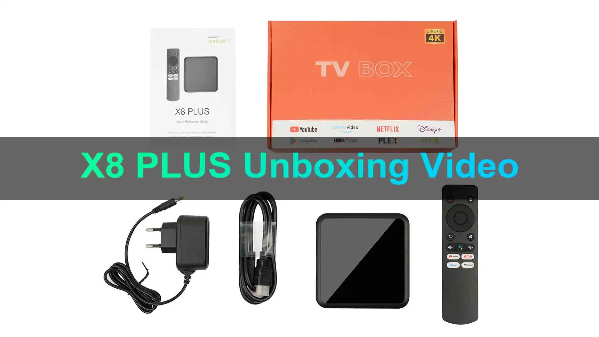 Elebao X8 Plus Android Tv Box H618 4k 4gb 64gb Wifi Bt 5.0 Android 12 Set Top Tvbox Smart ...