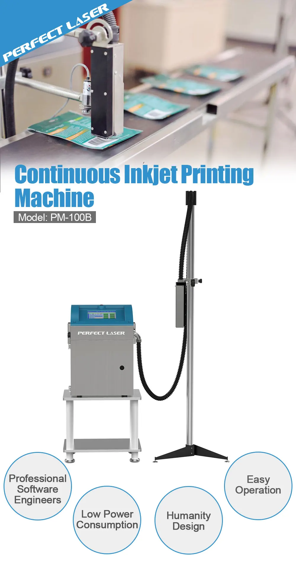 Perfect Laser Digital Expiry Date Time Printer Continuous Inkjet ...