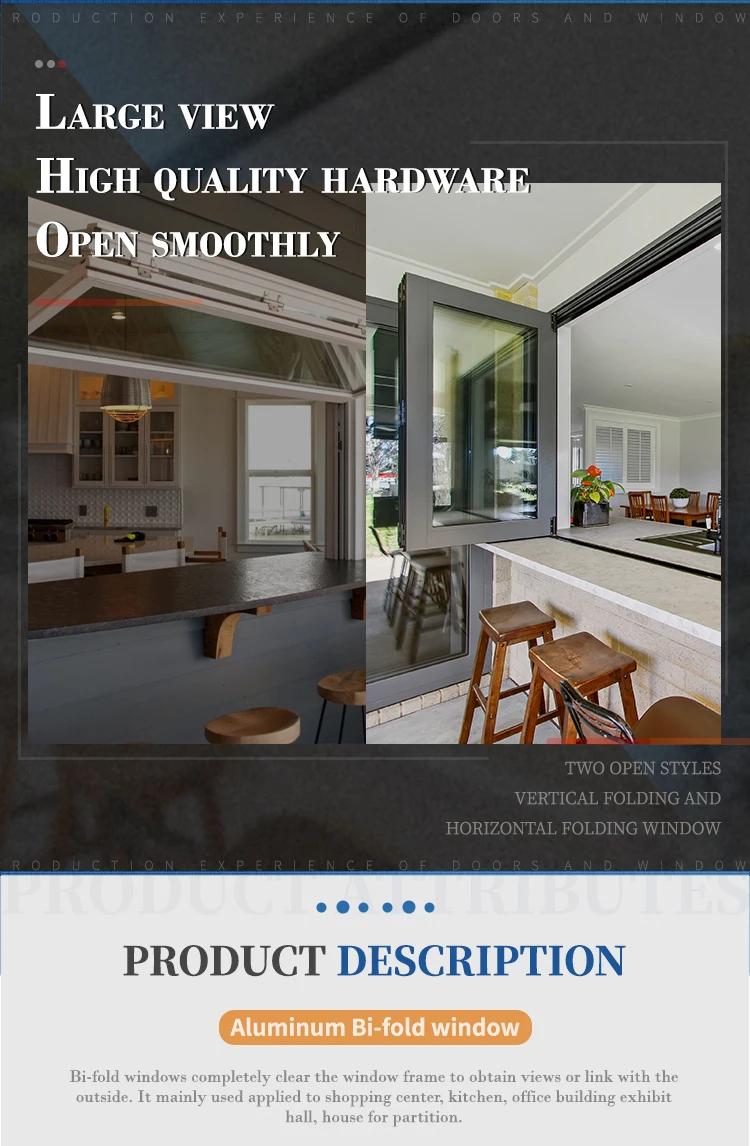 Aluminium Bi Fold Windows - Durable, Stylish, and Soundproof