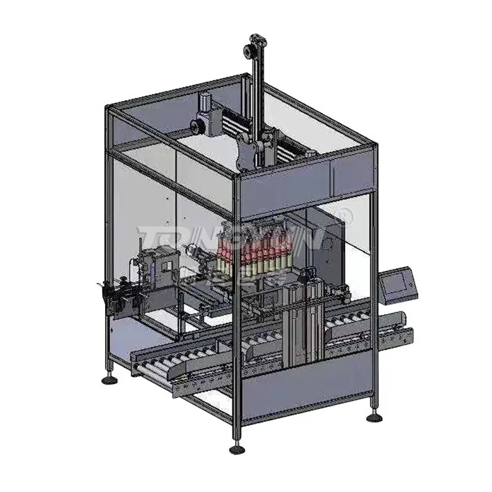 Case Packer Carton Side Load Wrap Around Case Packaging Case Packer ...