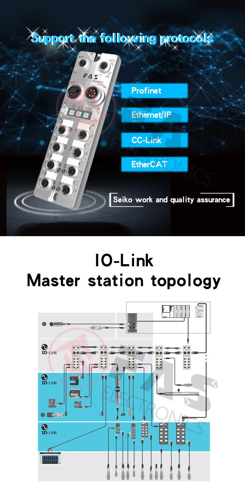 Cc-link In Io Link Sensor With Bus Cable - Buy Cc-link,Io Link Sensor ...