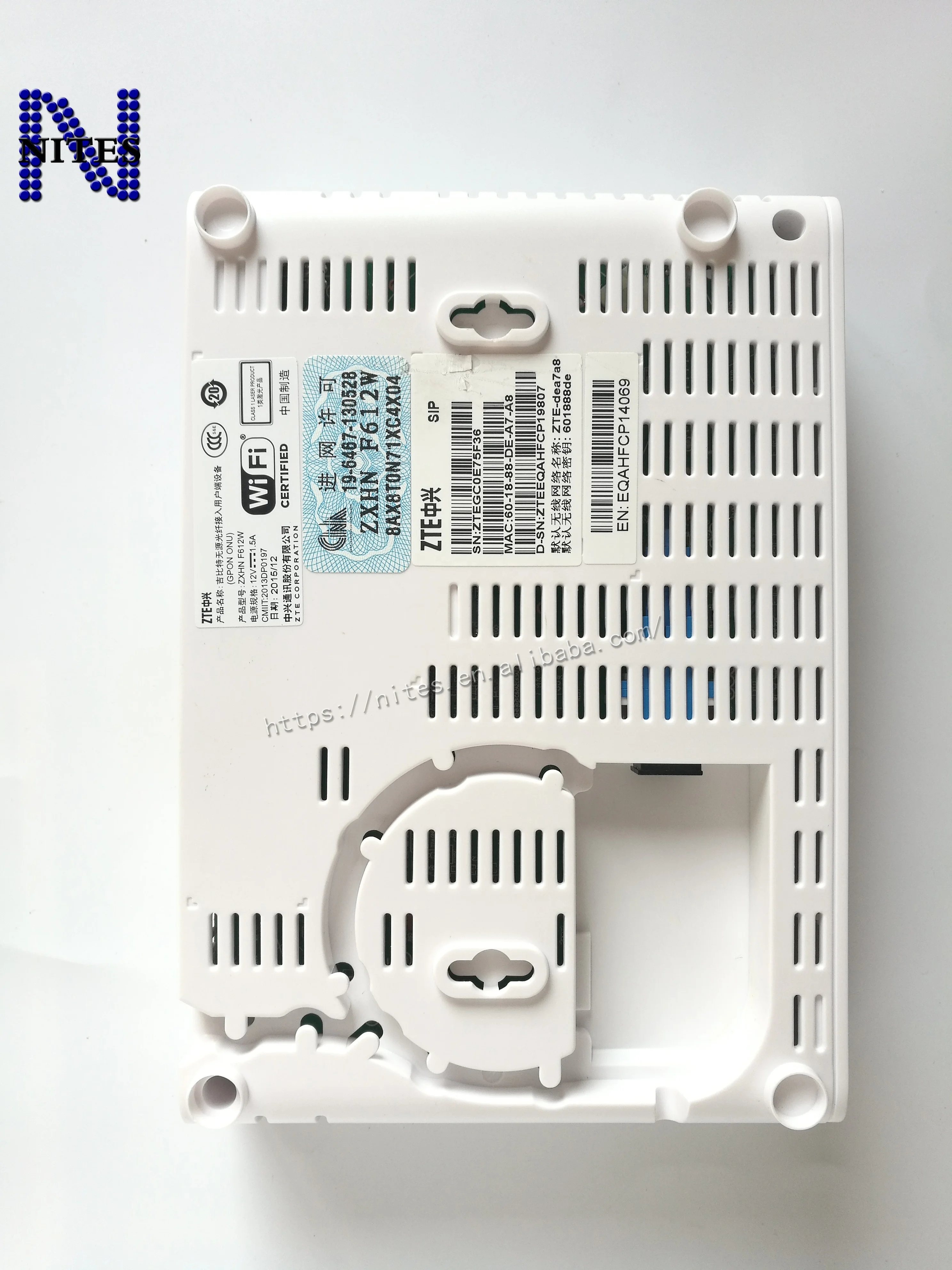 Gpon Ont Onu N Zxhn Zxa10 F612 F612w Ftth Wifi Modem 2lan+1pots Wifi ...