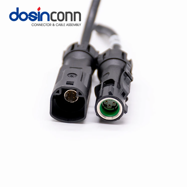 Waterproof Ip67 Ip68 Hsd A Code 4p Female To Male High Speed Data ...