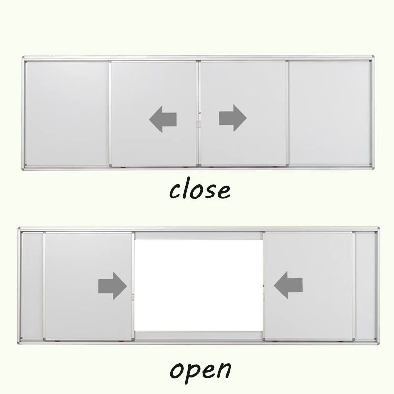 LONBEST Ceramic Sliding Whiteboard - Durable & Versatile