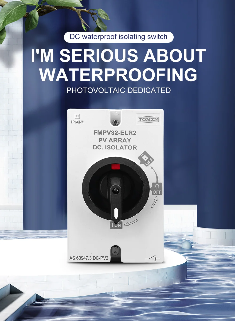 TOMZN Automatic Phase Selector - 1200V BCD Solar Isolator