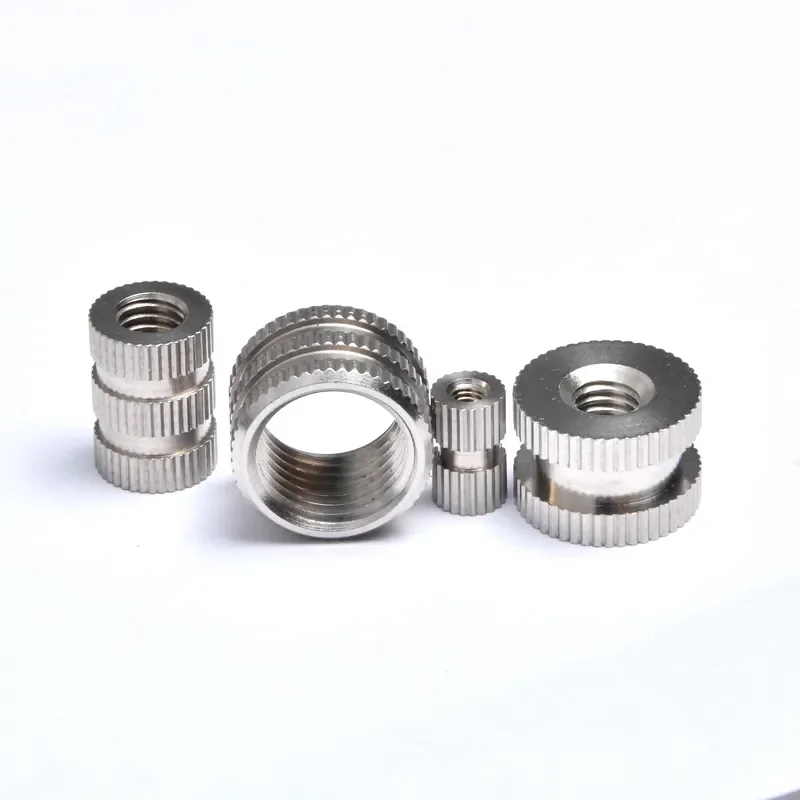 Stainless Steel 303 316 Metric GB809 Embedded Knurled Nut Threaded ...