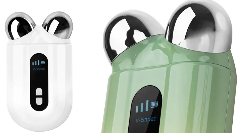 Microcurrent Facial Device Facial Massager Roller Face Sculpting Tool ...