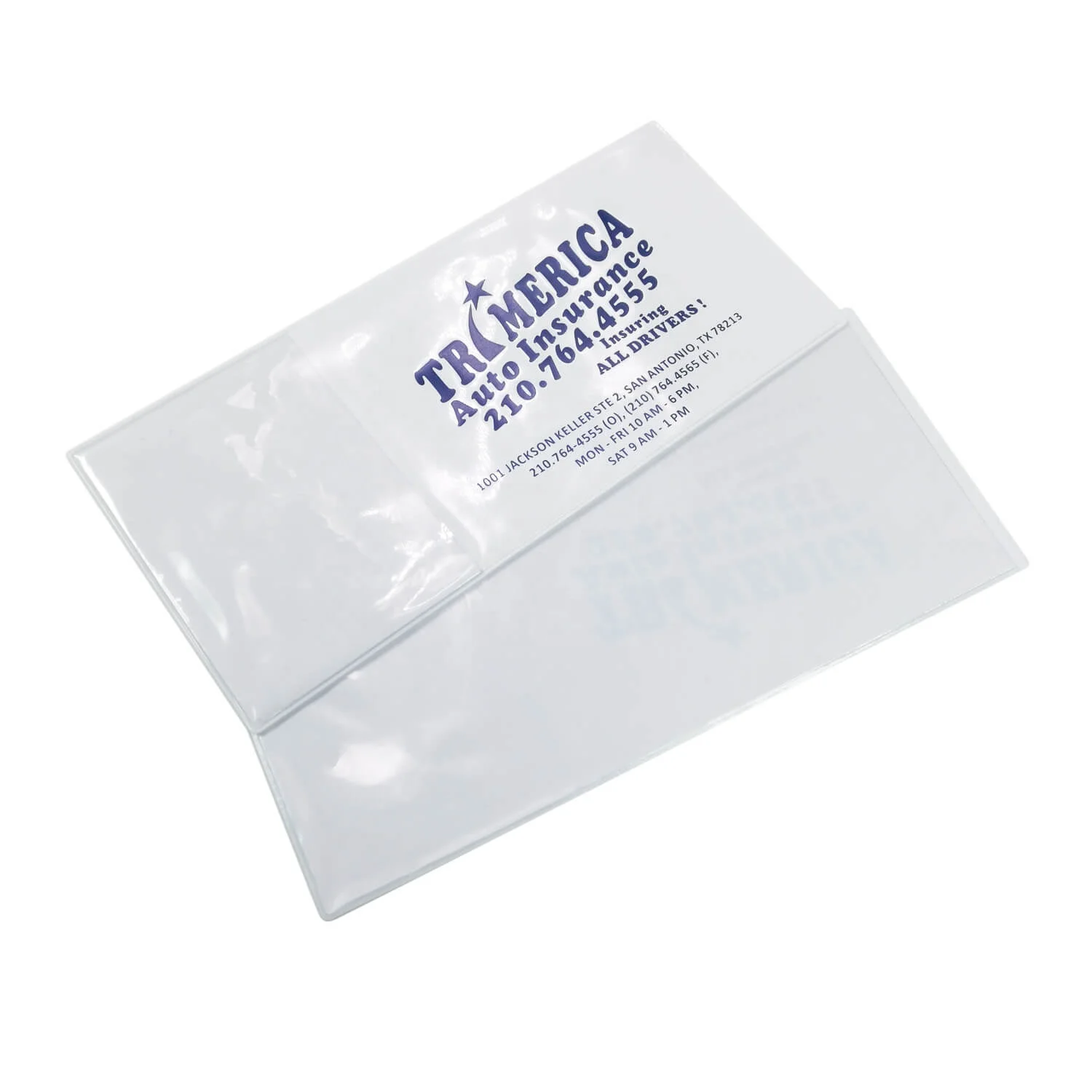 Custom Car Document Holder PVC Document Carrier Plastic Sleeve ...