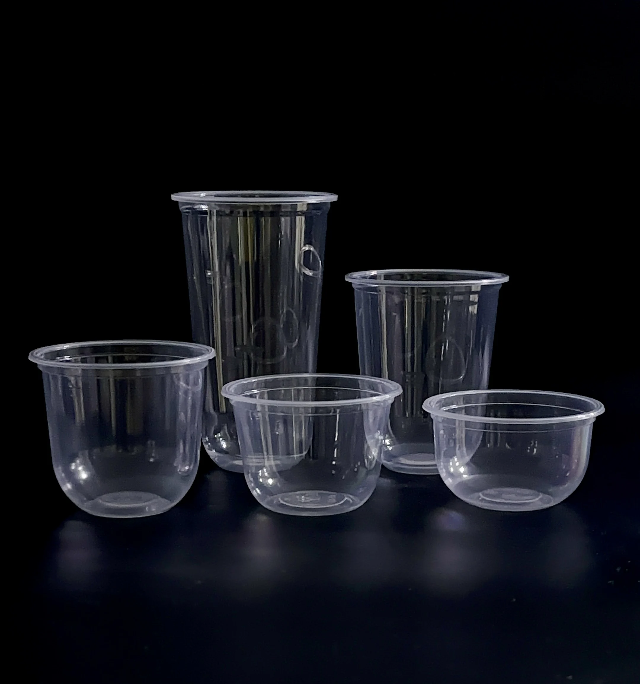 95 Mm Pp U Cup Pp Plastic Cupplastic Cups With Dome Lids No Holes 8 10 ...