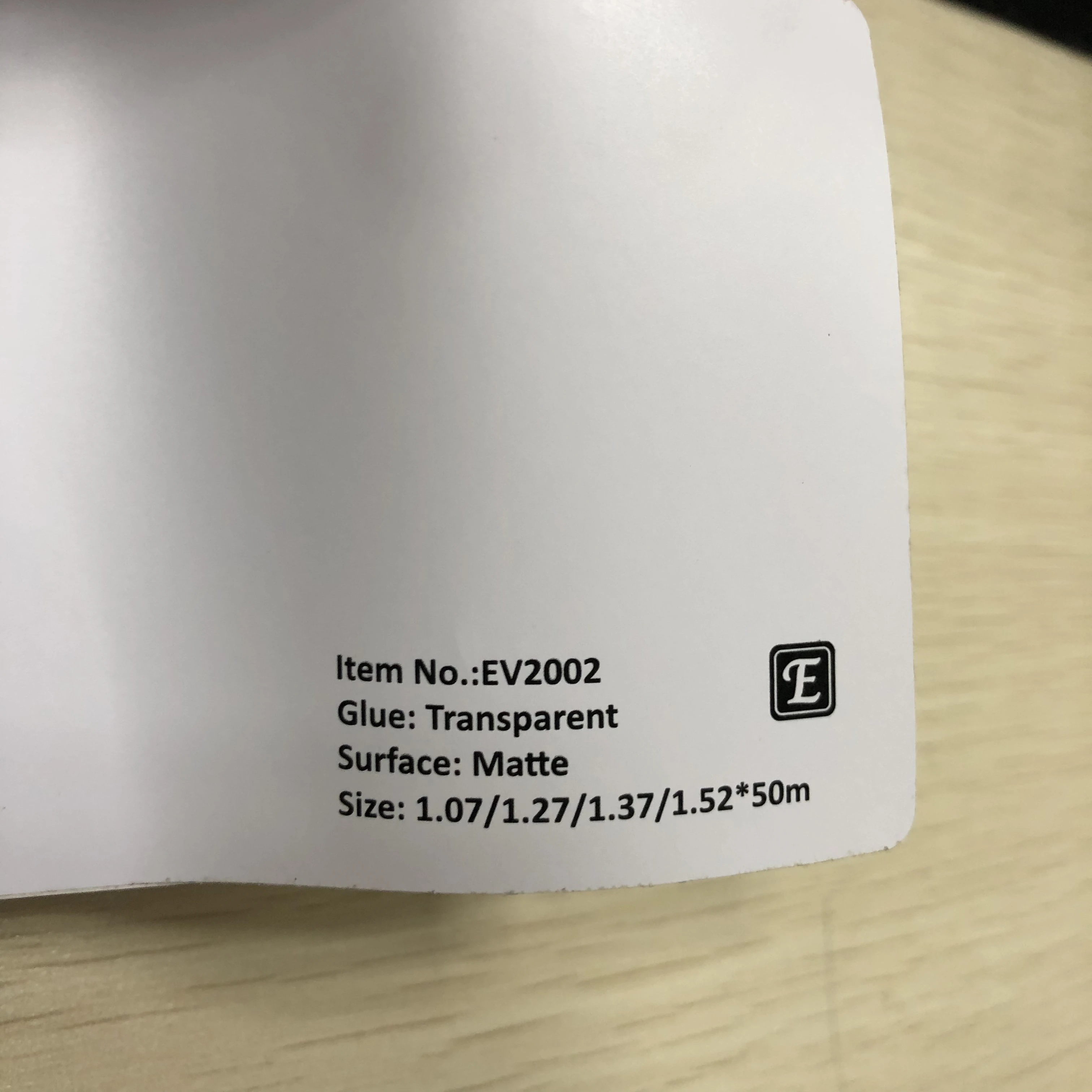 Inkjet Printable Sticker PVC Roll 24 Inc for T Shirts