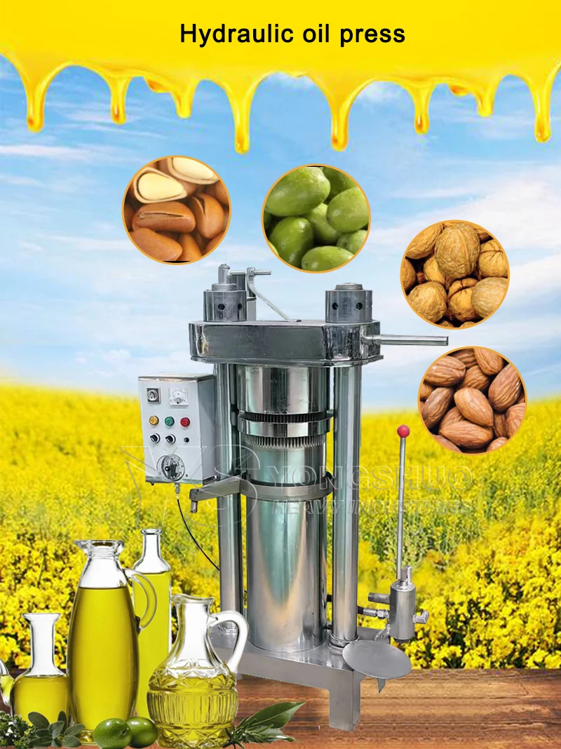 Hydraulic Mini Oil Extractor Palm Oil Extractor Oil Extractor - Buy Oil ...