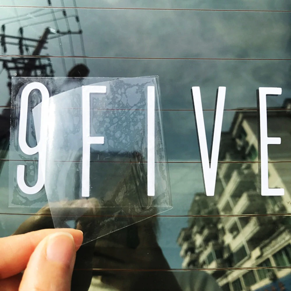 Mixed Style Designs Outdoor Vehicle Use Custom Logo Letter Die Cut ...