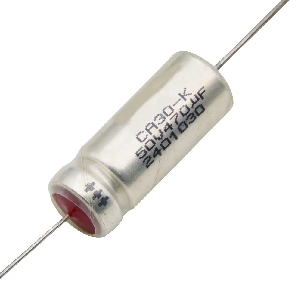 470uF 10% 50V Axial Wet Tantalum Capacitor CA30 Axial Non-Solid ...