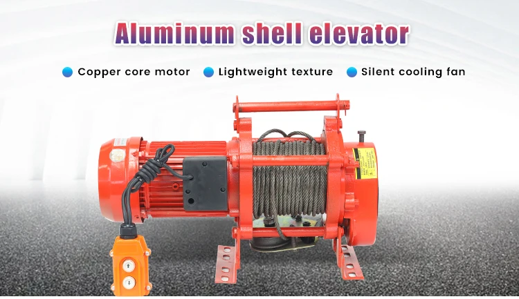 Wire Rope Pa400 Spare Motor Driven Use In Indoor 1 Ton,220v With ...