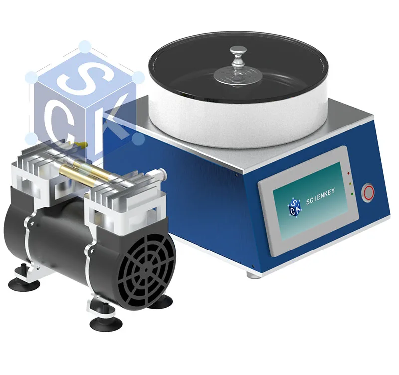Lab New Small Programmable Compact Vacuum PP Spin Coater With Oil-less ...