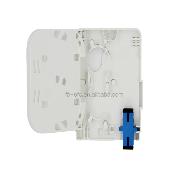 Ftth Indoor Duplex Fiber Optical Outlet Rosette 1-2 Core Ftth Atb Wall ...