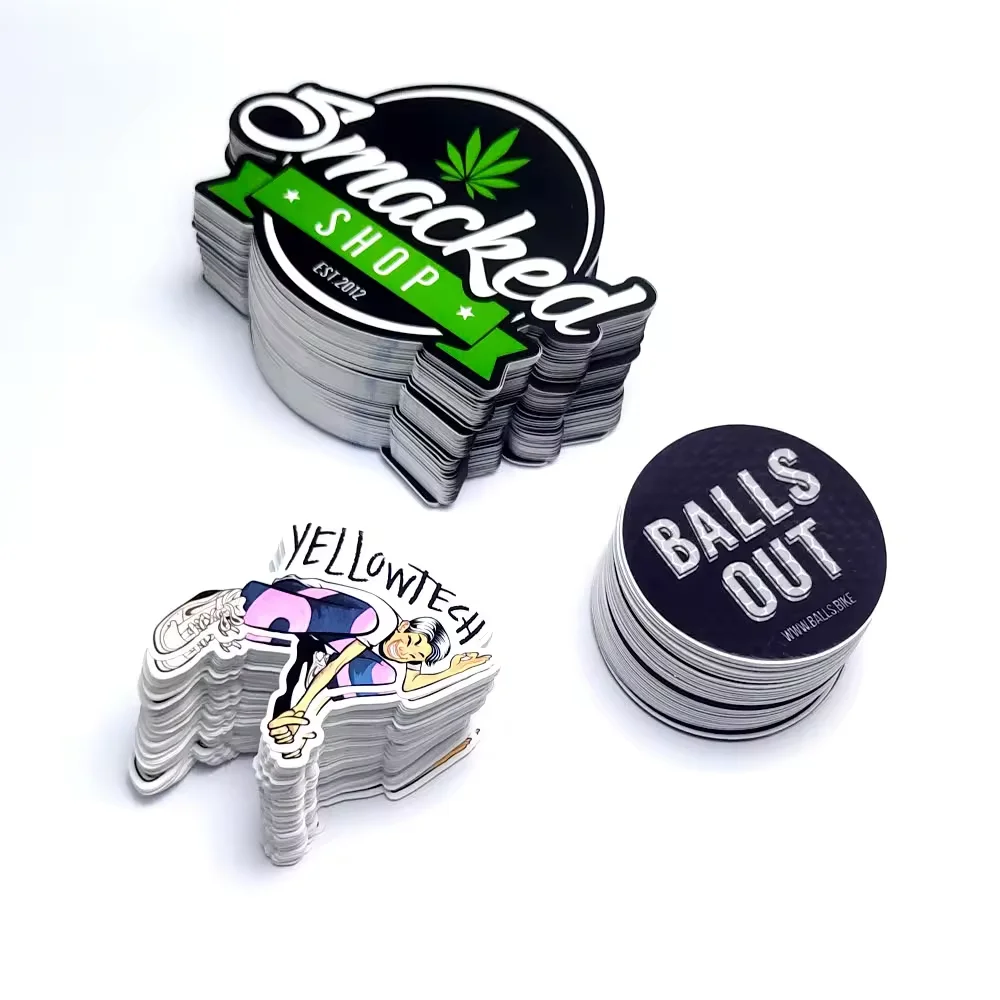 Custom Die Cut Vinyl Stickers sheets Printing packaging label Adhesive ...