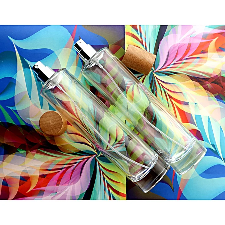 Luxury Cylinder Parfum Botol Long and Thin Perfume Bottle 100ml Empty ...