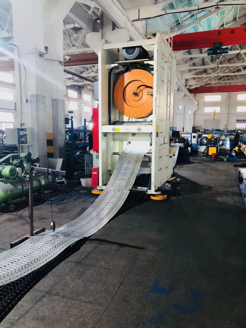 High Speed Fully Automatic Cable Tray Forming Machine Cable Tary Roll ...