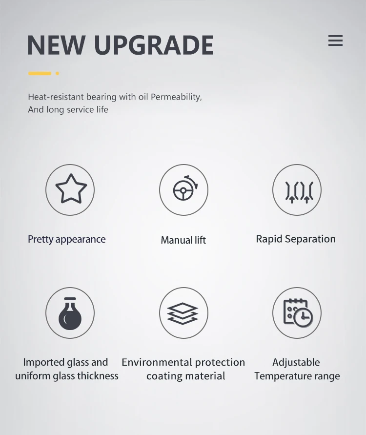 Lab Scale Evaporator Crystallizer Equipment - High Productivity