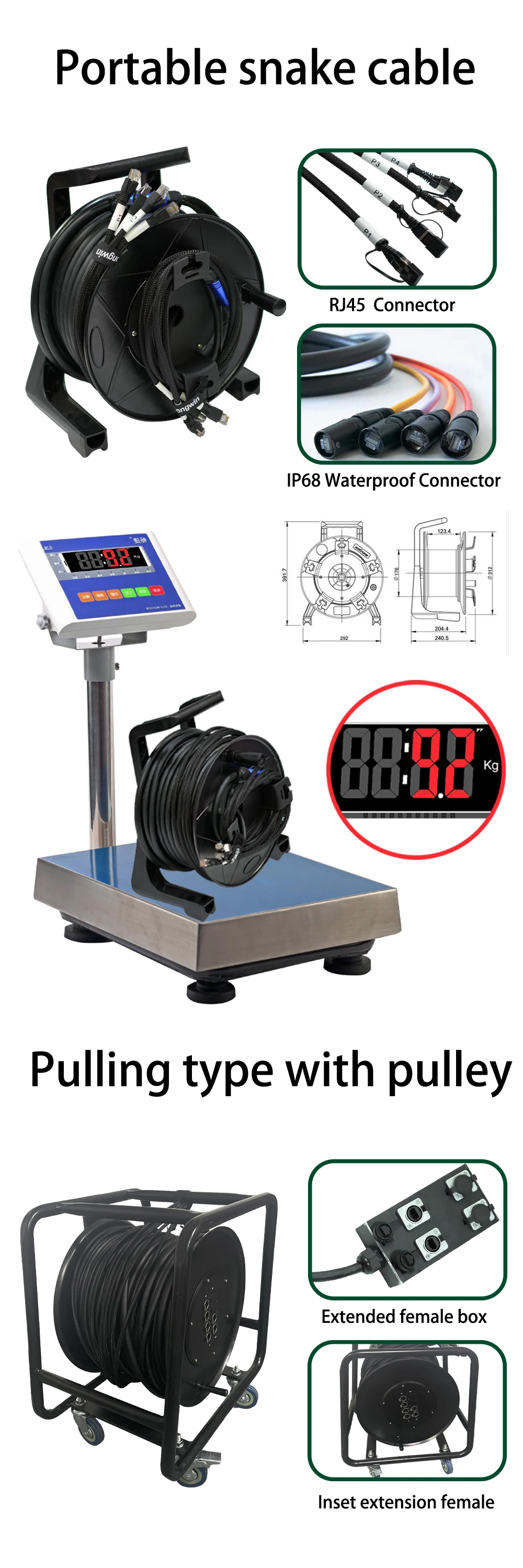 Manufacturer's Recommendation Audio Snake Cables Communication Cables ...