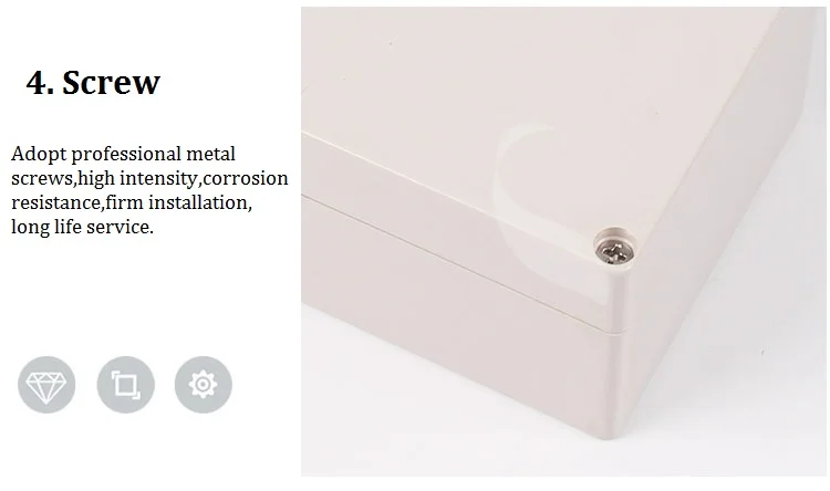 SAIPWELL IP65 Waterproof ABS Plastic Control Box Custom Electrical ...