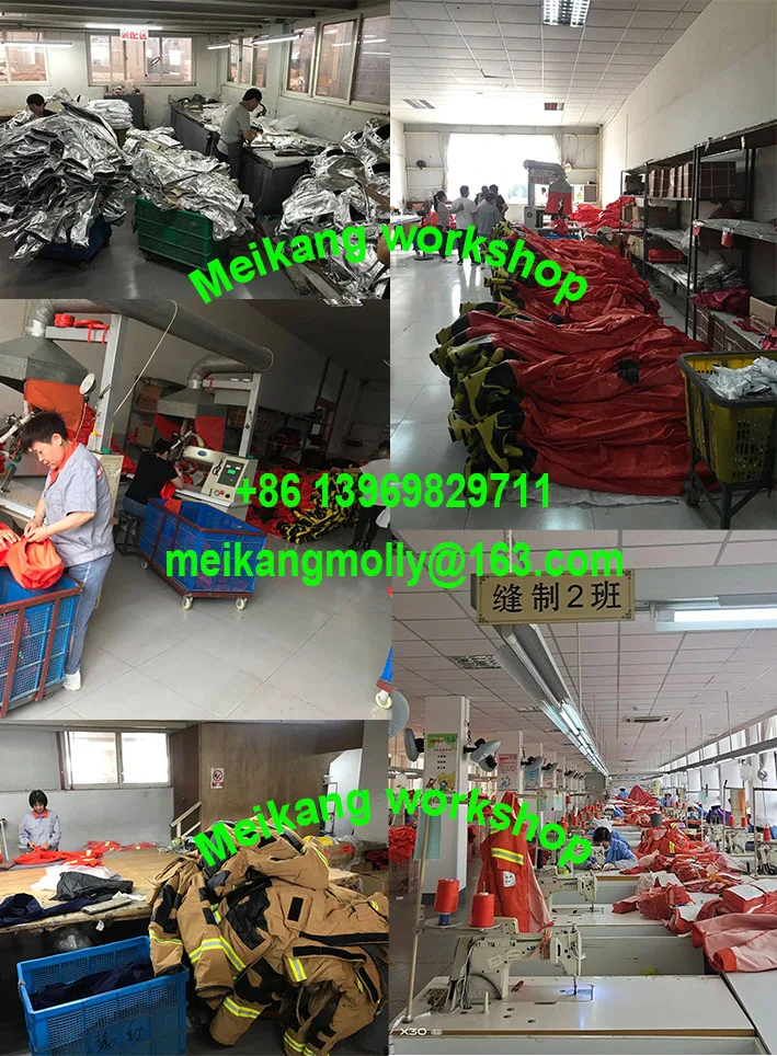 Fire Fighting Aluminum Foil Thermal Heat Insulation Clothing