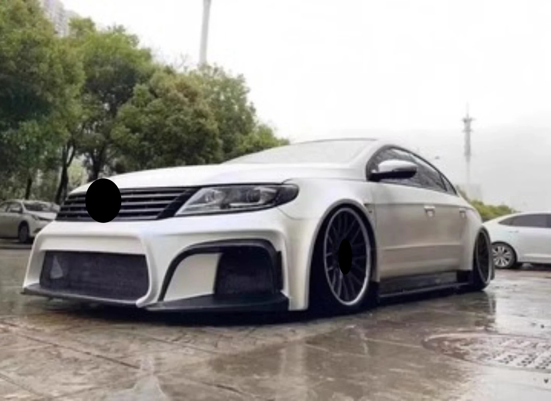 For Volkswagen Vw Passat B7 13-18 Convert Front Rear Bumper Assembly ...