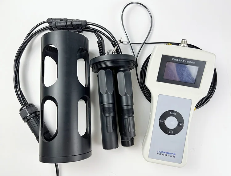 Aquaculture WTP STP Test Equipment 8 in 1 Digital PH/TEMP/ORP/SAL/NH4 ...