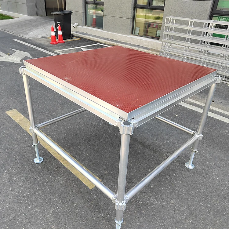Aluminum Assembly Stage Custom Size Outdoor Snap-in Event Stage - Buy ...